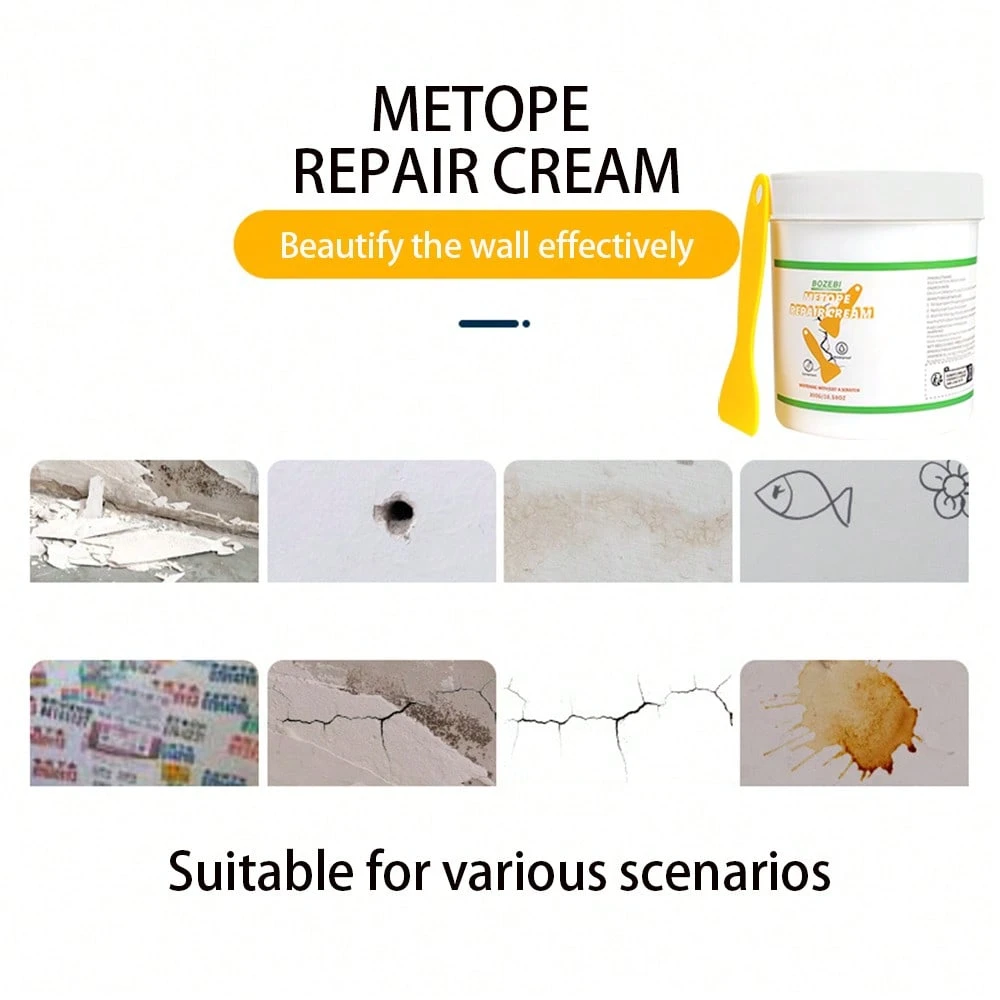 Wall Repair Paste (With Scraper Tool) Wall Repair Paste Whitening ...