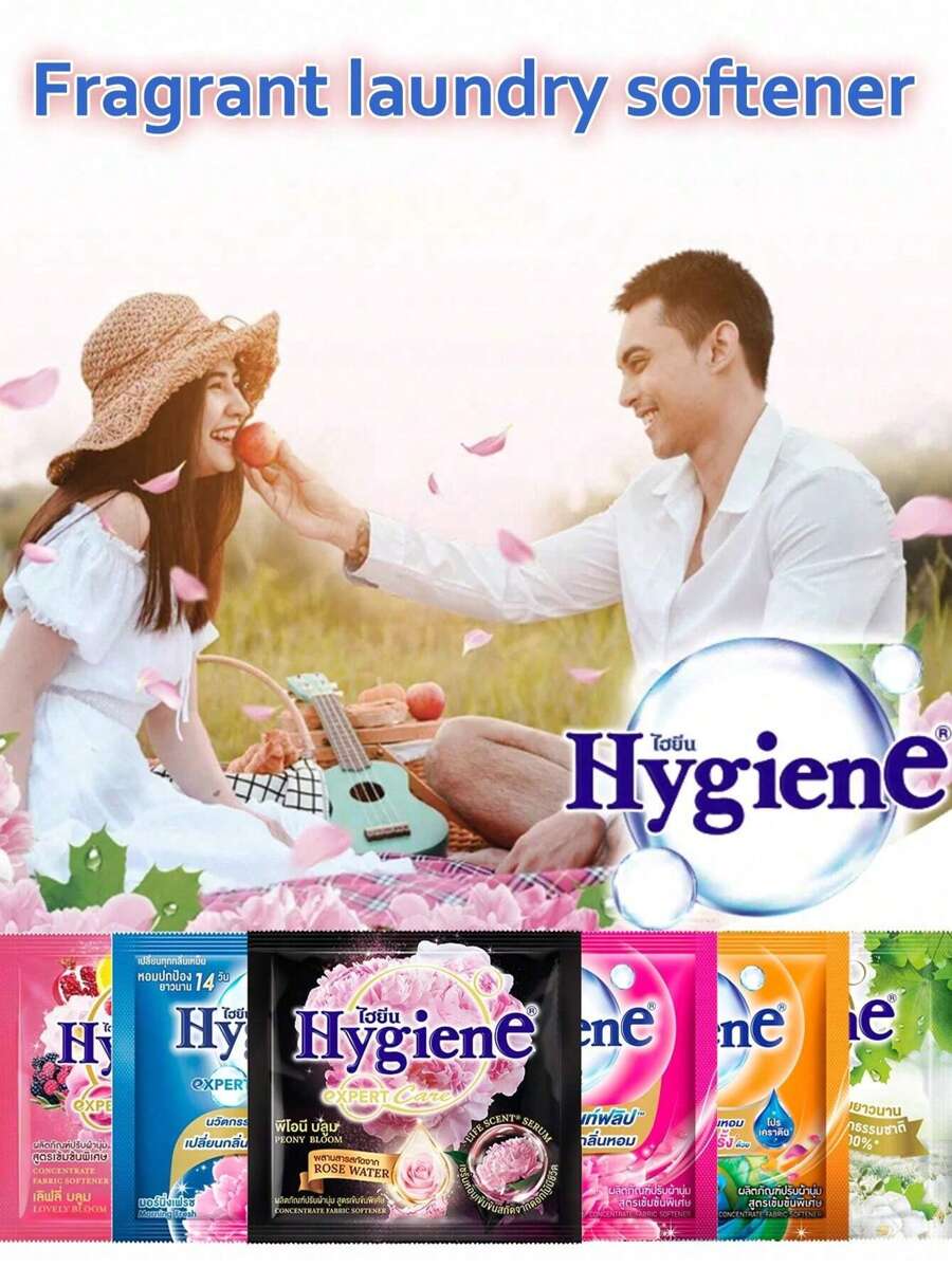 20ml Floral Scent Concentrated Fabric Softener, Natural Plant Fragrance ...