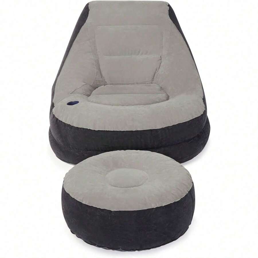 Inflatable Ultra Lounge With Ottoman | SHEIN ITALIA