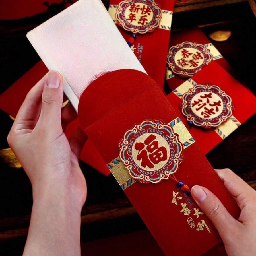 New Year Red Packet 2025 New Year Red Envelope Lucky Red Pockets ...