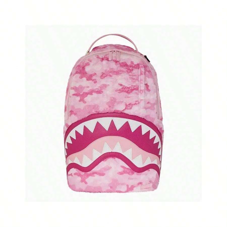 Sprayground Sprayground In Pink Camo DLXSF Backpack Faux Leather Laptop ...