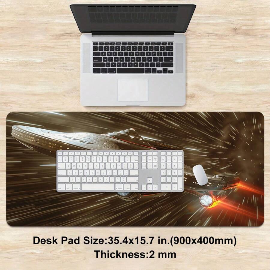 1pc Interstellar Shuttle Science Fiction Spaceship Pattern Mouse Pad ...