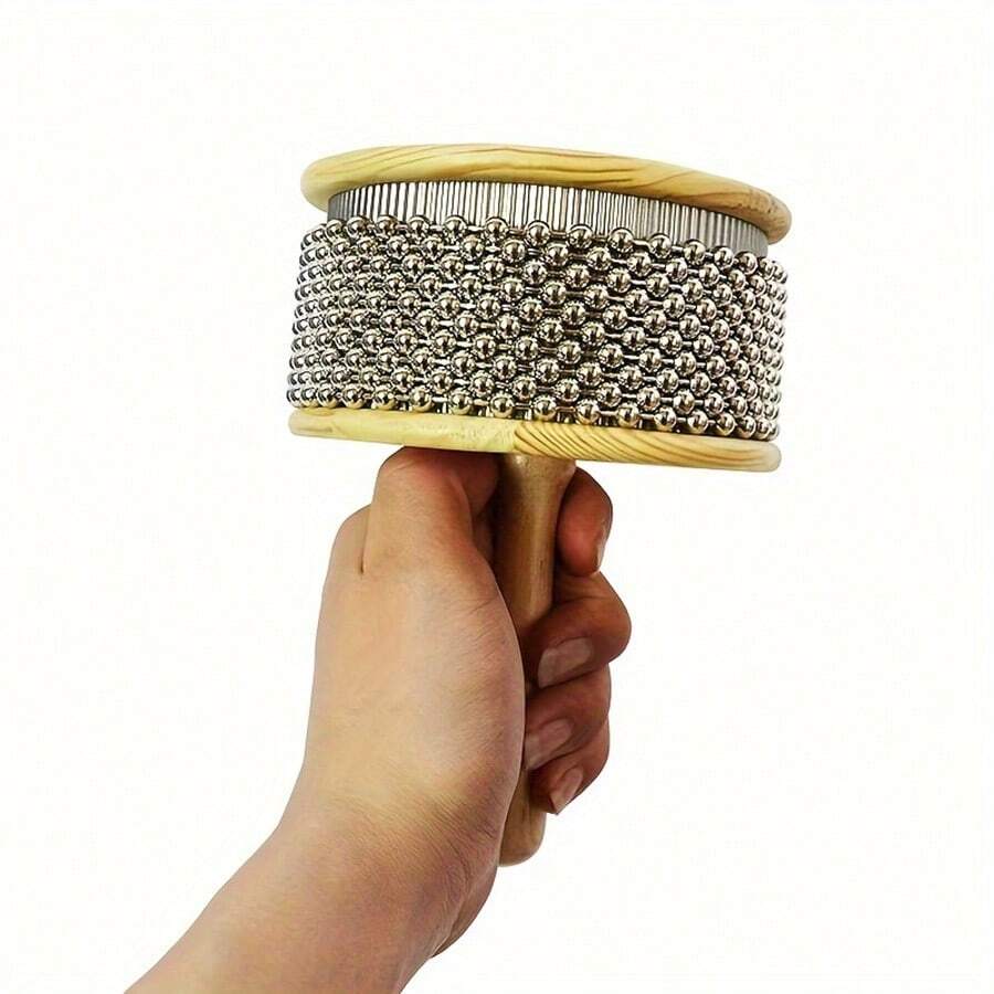 Instrumentos de percusión latina de metal Cabaza, acompañamiento ...