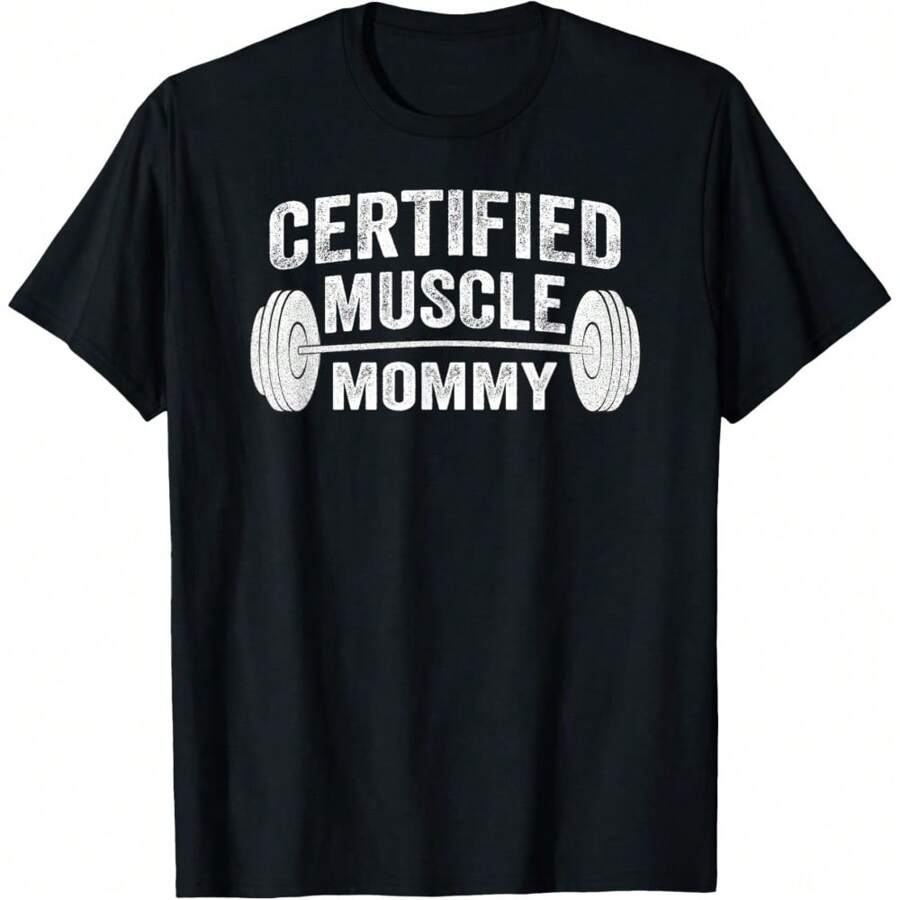 Certified Muscle Mommy T-Shirt | SHEIN USA
