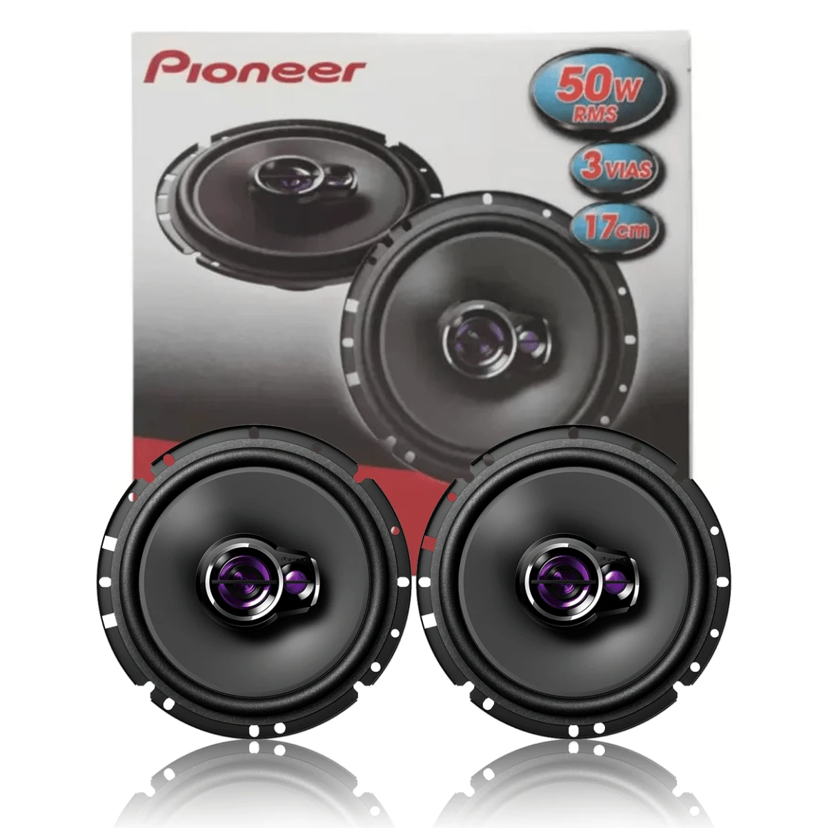 Par Alto Falante Pioneer 6 Polegadas 100w Triaxial Ts1760br | SHEIN Brasil