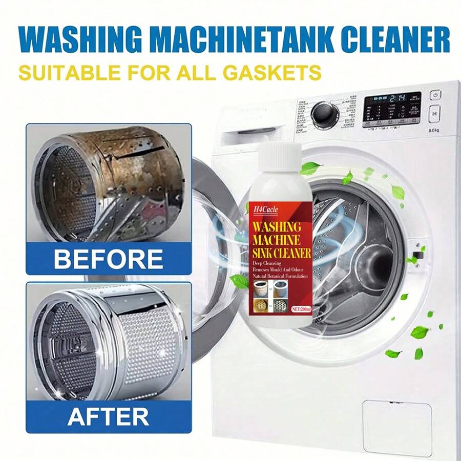 H4Cacle Washer Tank Cleaning Liquid Easily Clean And Remove Scale And ...