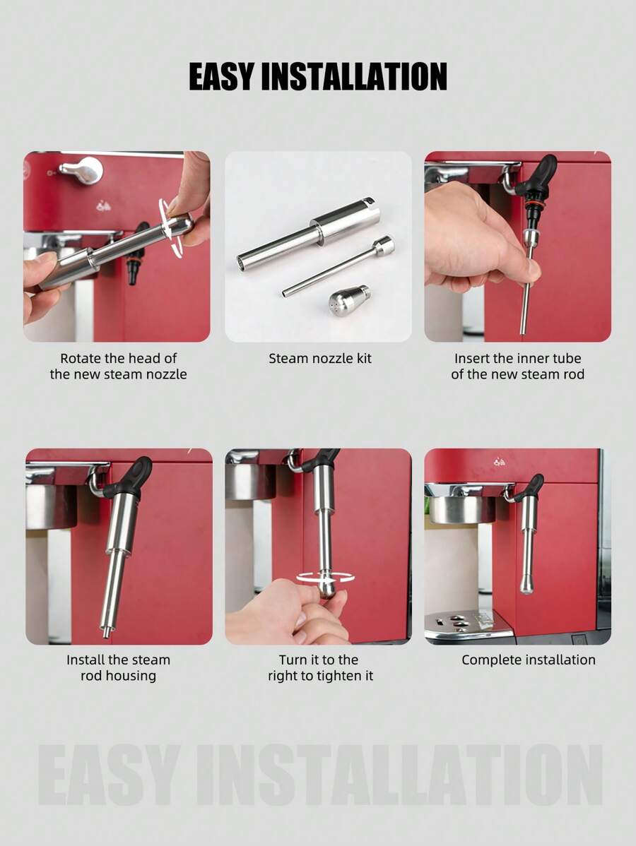 Coffee Machine Steam Nozzle Replacement Compatible With Delonghi EC685 ...