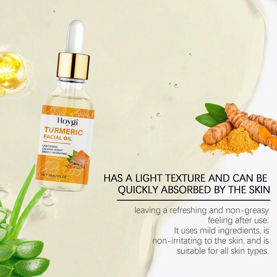 Turmeric Skin Care Essence Oil Gently Moisturizes And Tightens ...