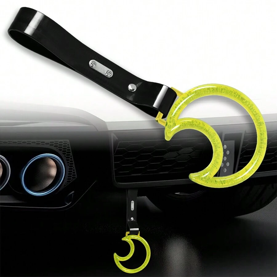 Stay Tuned Performance Yellow JDM Crystal Bubble Cute Moon Shape ...