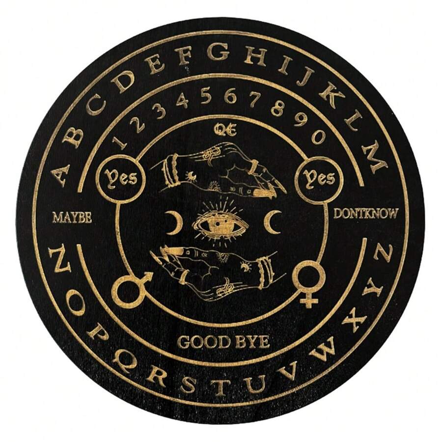 Star Pendulum Board Divination Dowsing Board Metaphysical Message Board ...