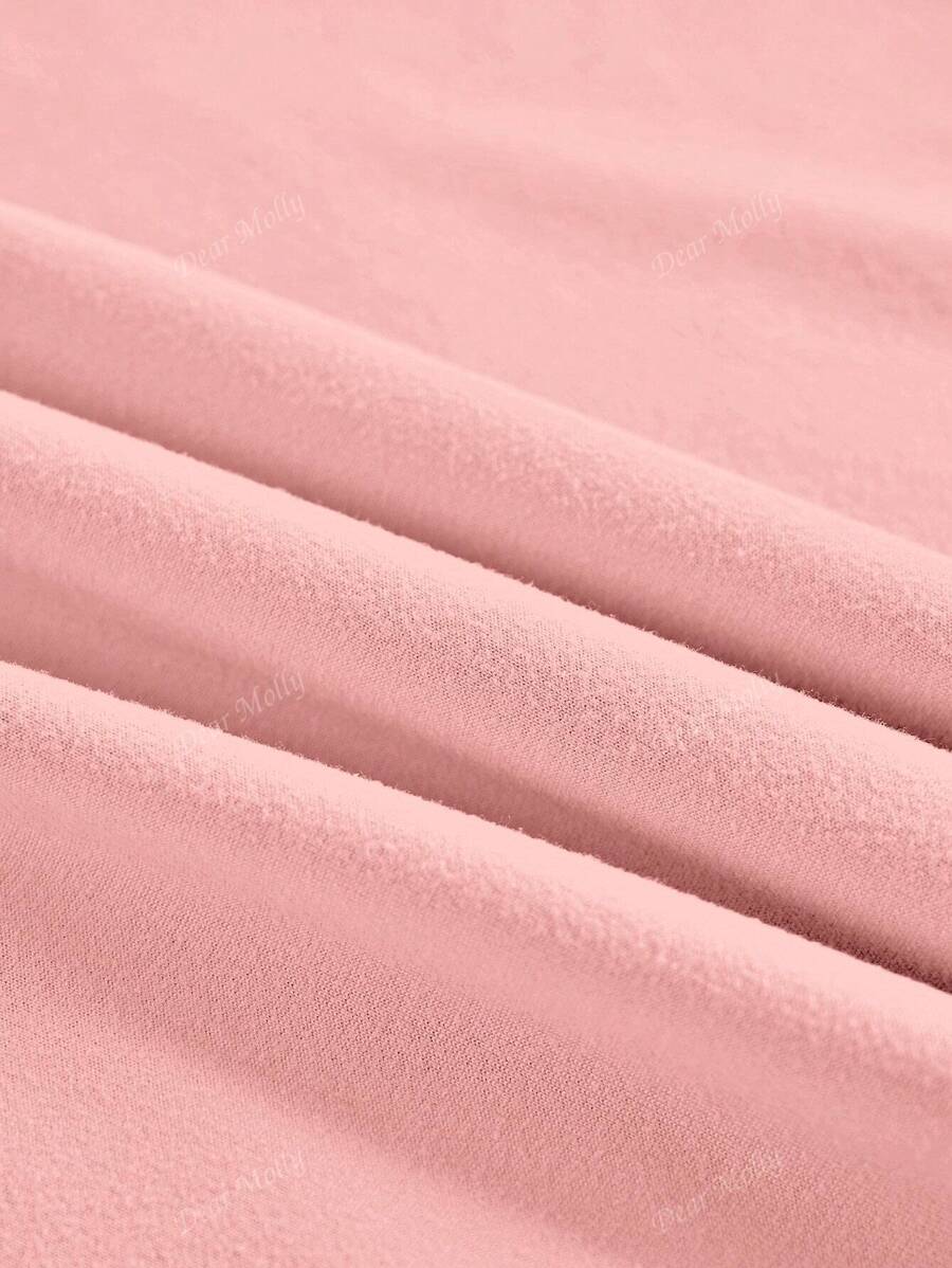 Be Kind Sign Language Slogan Graphic Print Loose Fit Crew Neck Short ...