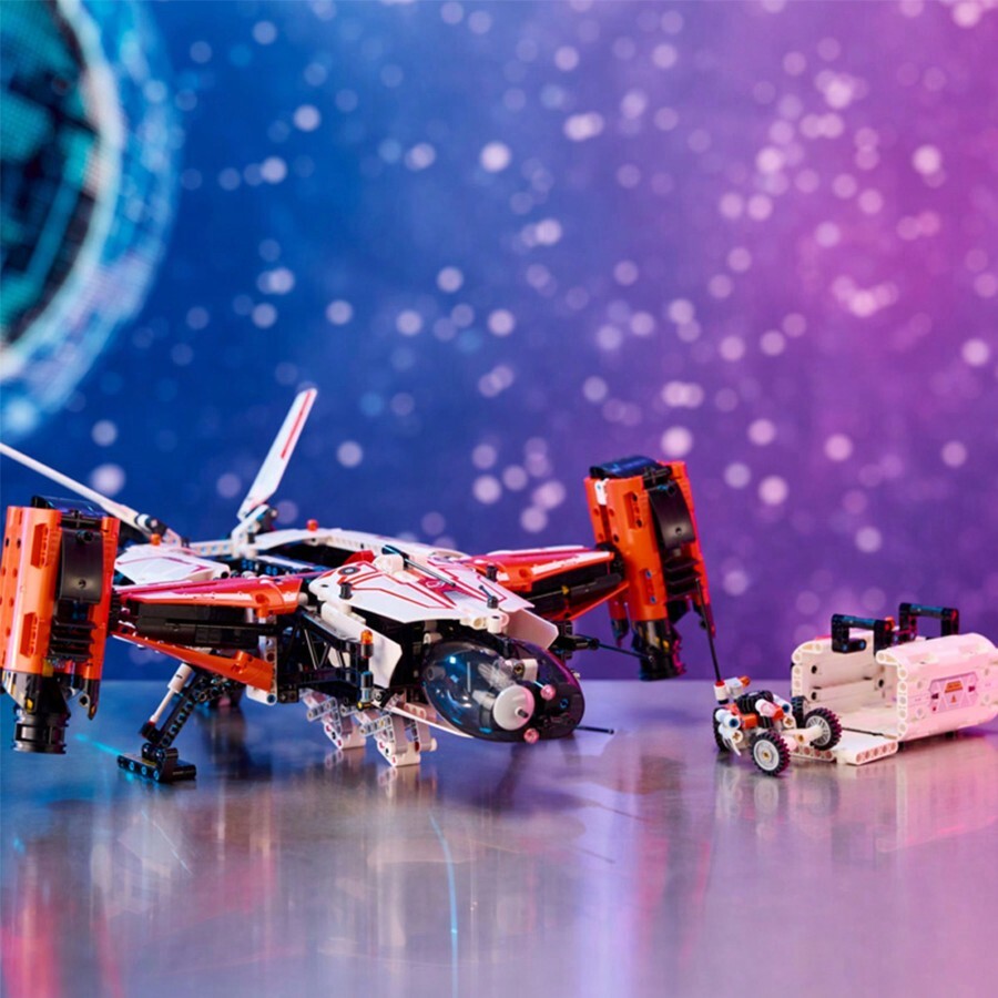 LEGO 42181 Mechanical Group Vertical Landing Heavy Cargo Spaceship ...