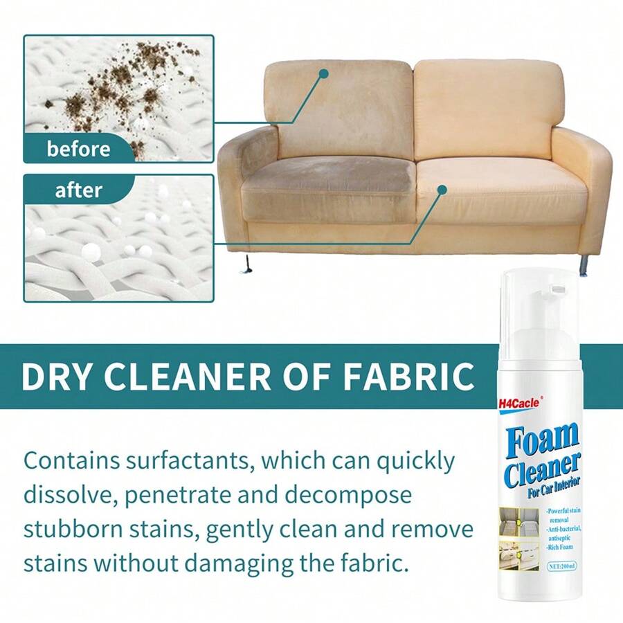 Foam Cleaner, Clothing & Household Cleaning Detergent For Stain Removal ...