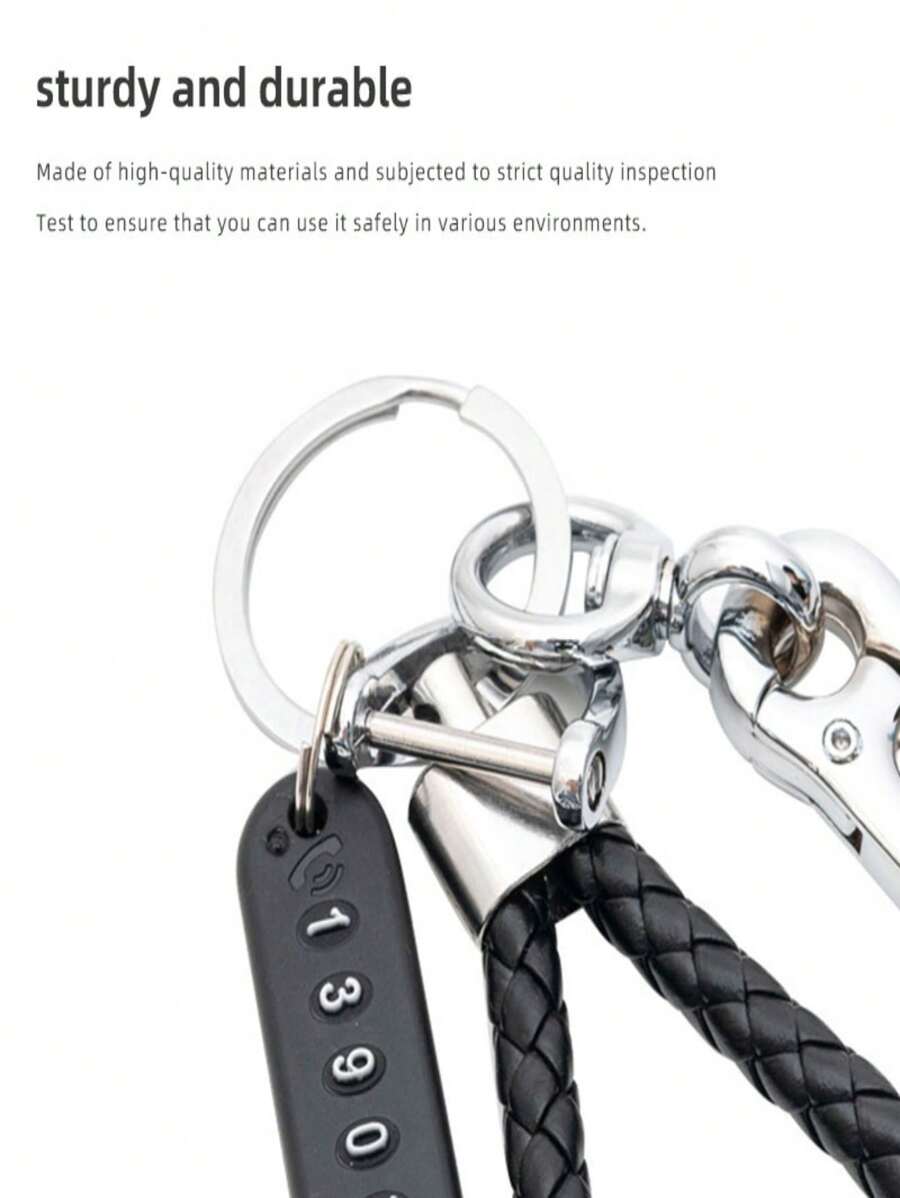 20pcs Rose Gold Key Chain Metal Flat Key Rings, Suitable For Jewelry ...