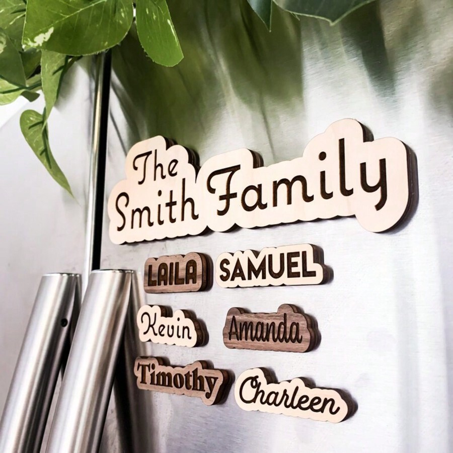 Personalized Fridge Magnet, Custom Name Magnets, Personalized Kitchen ...