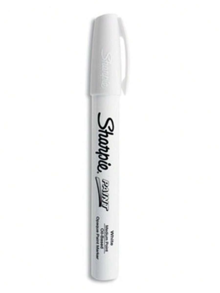 Sharpie Permanent Paint Marker, Medium Bullet Tip, White | SHEIN USA