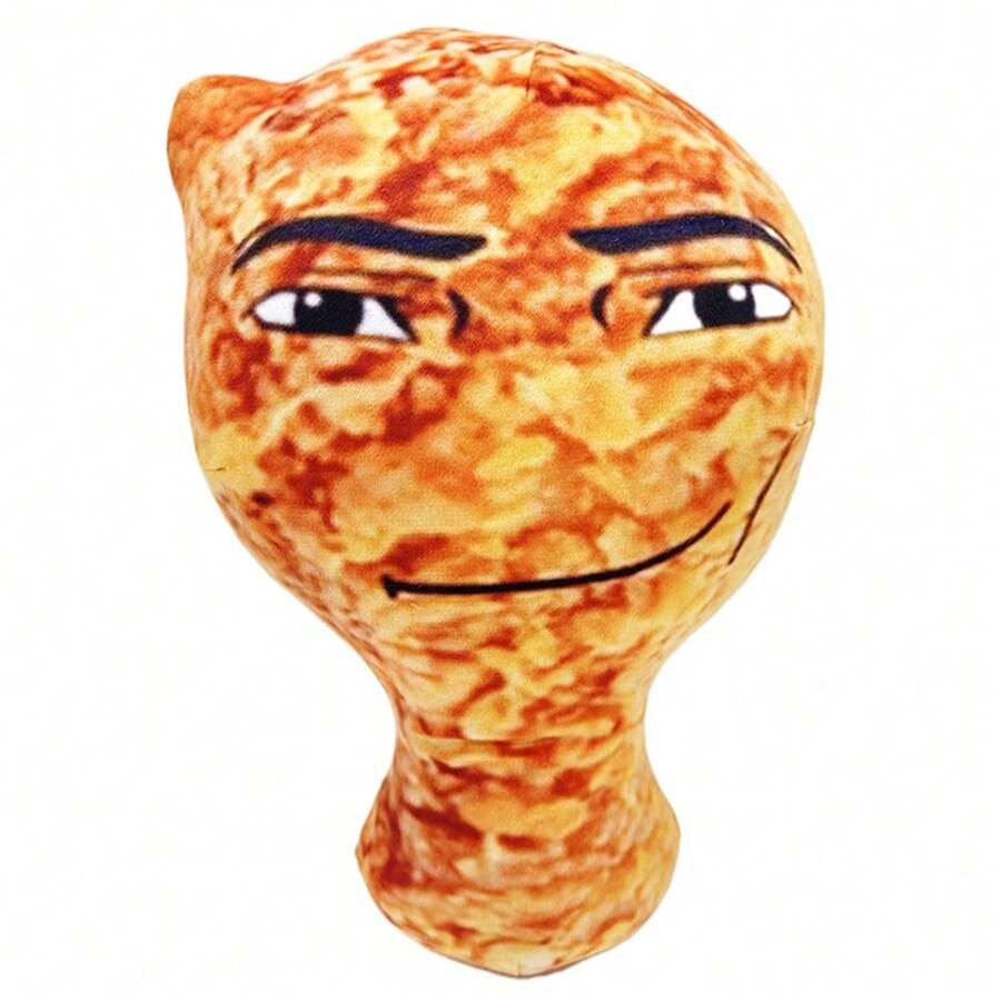 Chicken Nugget Meme Plushies Toy Funny Big Chicken Block Plush Pillow ...