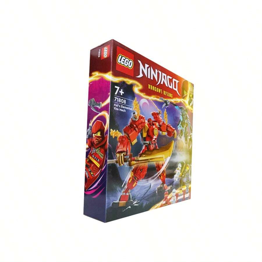 LEGO Phantom Series 71808 Kai's Fire Element Mech Puzzle Building Block ...