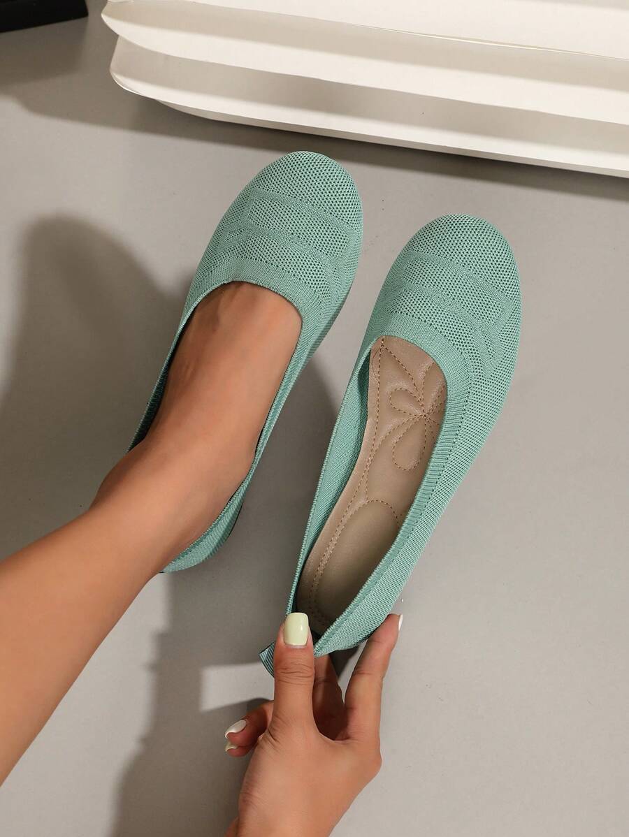 OMS Women's Low Vamp Loafers Flats, Soft Sole Fashionable Leopard Print ...