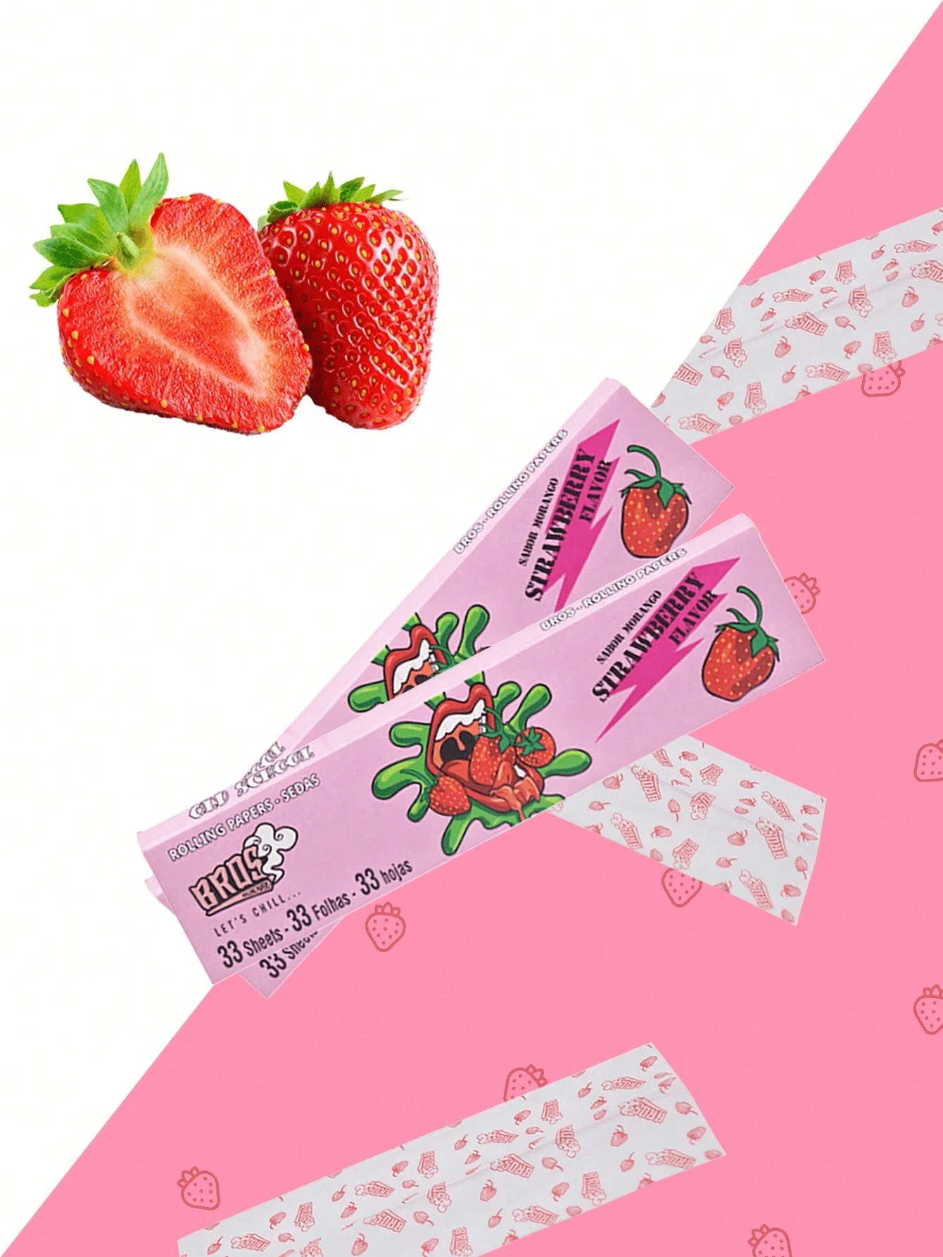 33pcs/Box Of Fruit Flavored Smoking Paper, Handmade Cigarette Paper ...