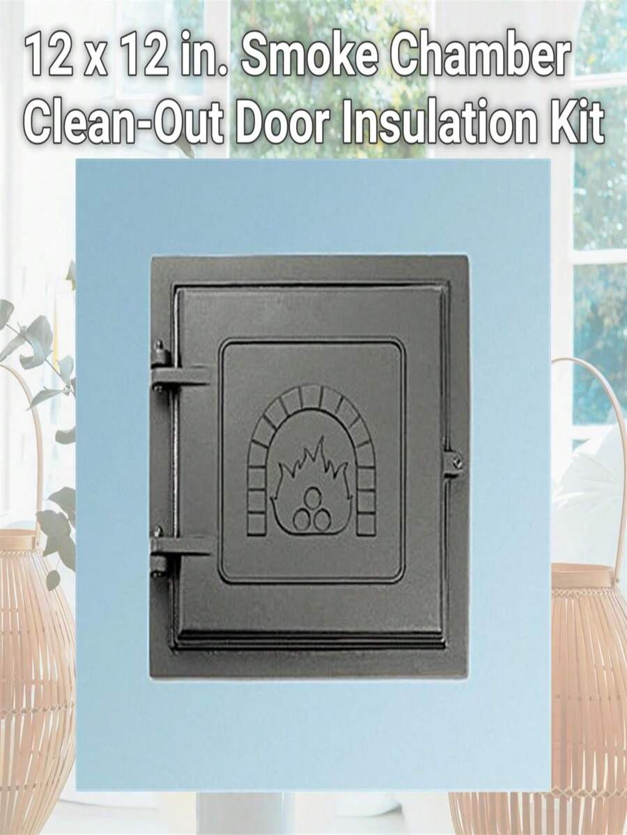 12 X 12 In. Smoke Chamber Clean-Out Door Insulation Kit | SHEIN Brasil