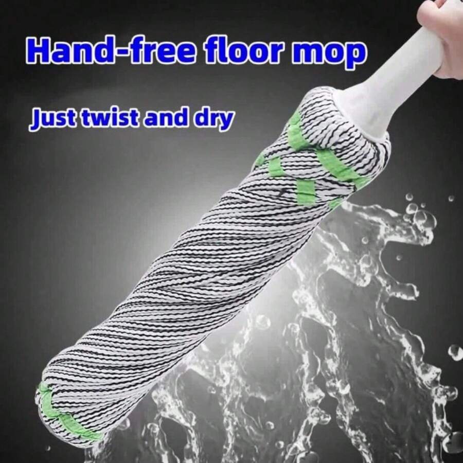 Hands-Free Self-Wringing Mop - Multifunctional Wet/Dry Rotating Mop For ...
