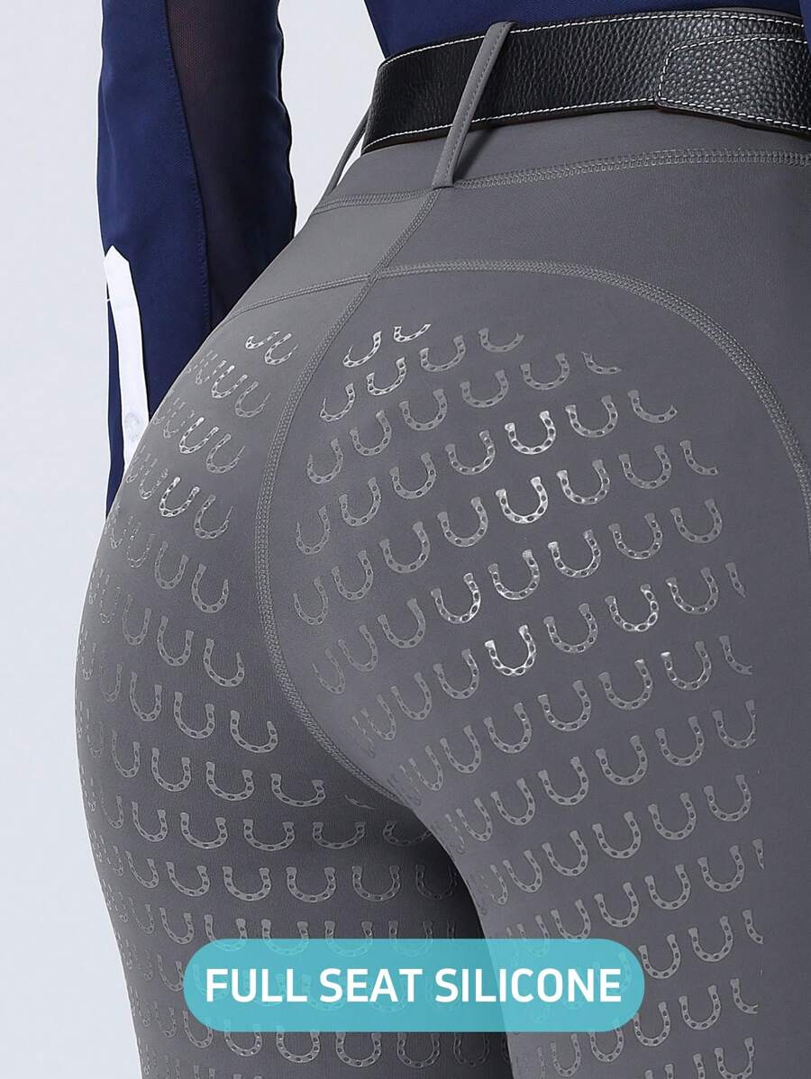 ROYALS MATTINI Women Equestrian Pants With Pockets, Silicone Grip Non ...