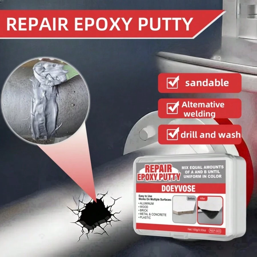 Doeyvose AB Two-Component Metal Repair Glue, High Strength Thermal ...