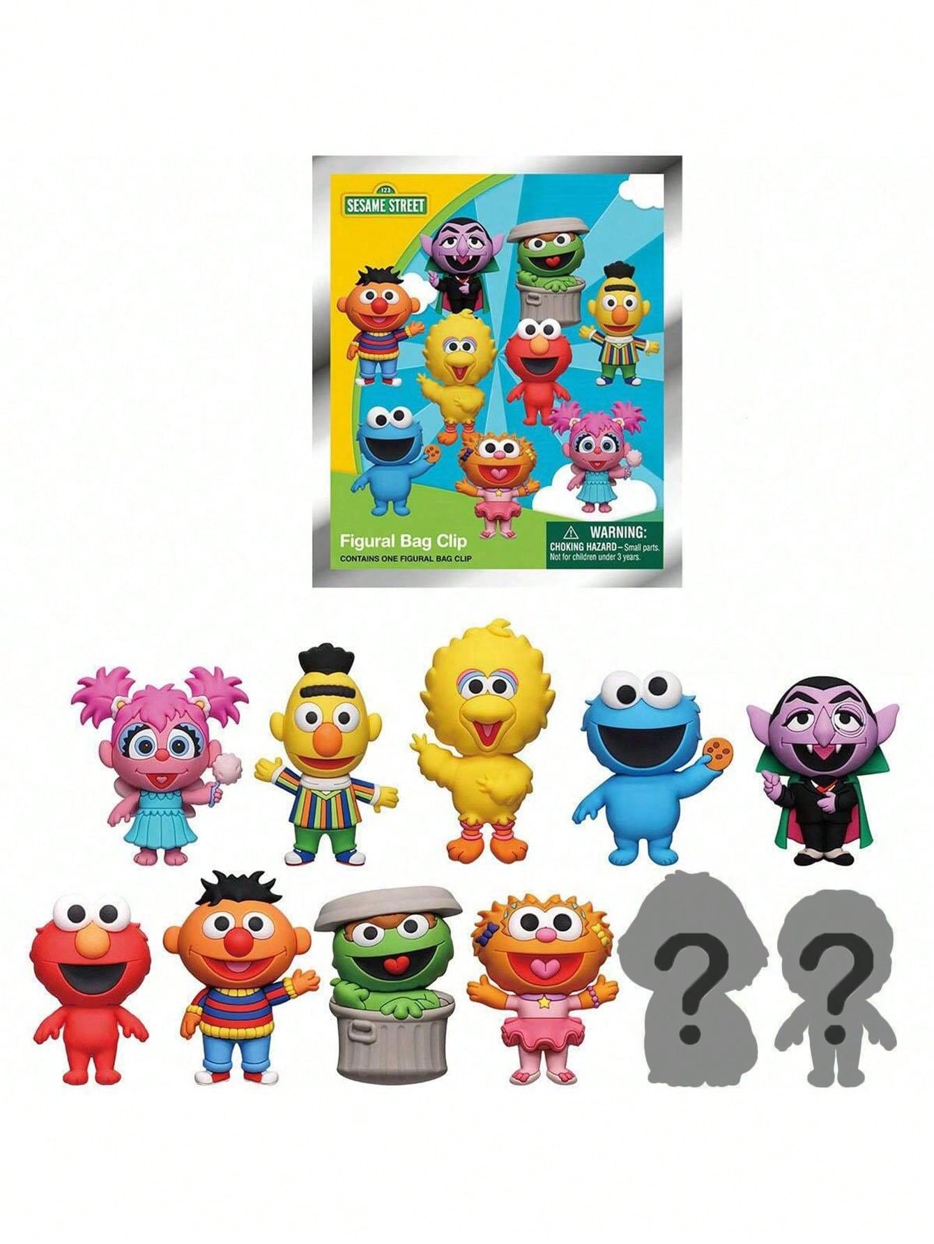 Sesame Street 1PC Sesame Street Officially Licensed 3D Anime Characters ...