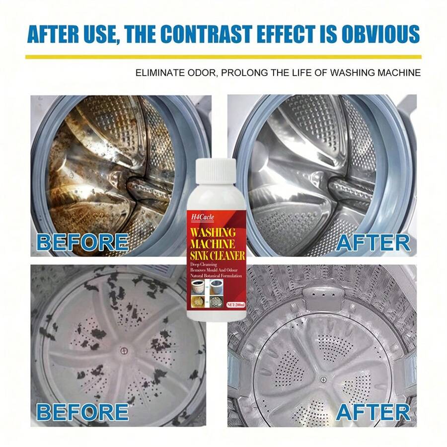 H4Cacle Washer Tank Cleaning Liquid Easily Clean And Remove Scale And ...