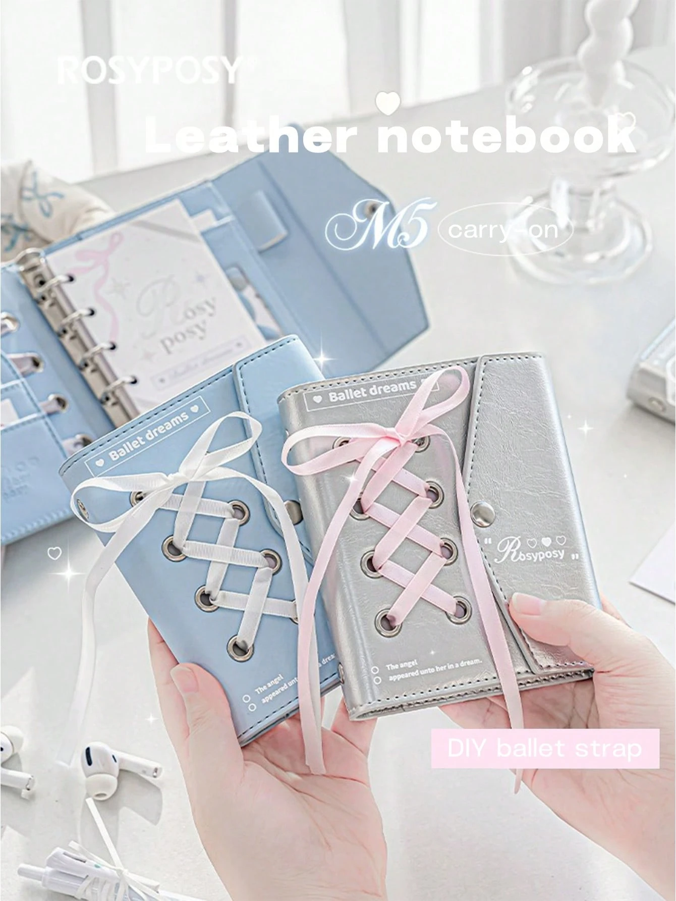 RosyPosy Flexible Design Leaflet Notebook High Aesthetics Pain Book ...