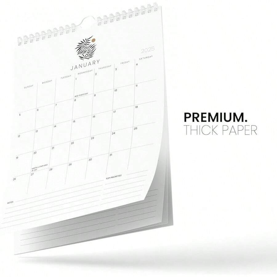 Calendar 2024-2025 - Vertical 11x17 Inch Runs Until December 2025 - Boost Your Productivity And ...