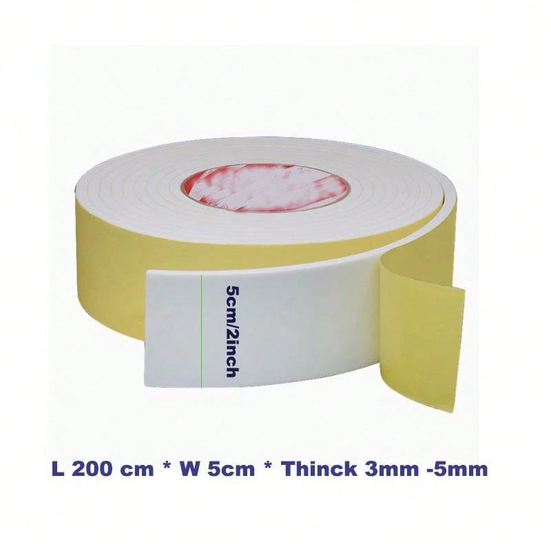 Tira aislante autoadhesiva de neopreno - Cinta selladora de goma espuma ...