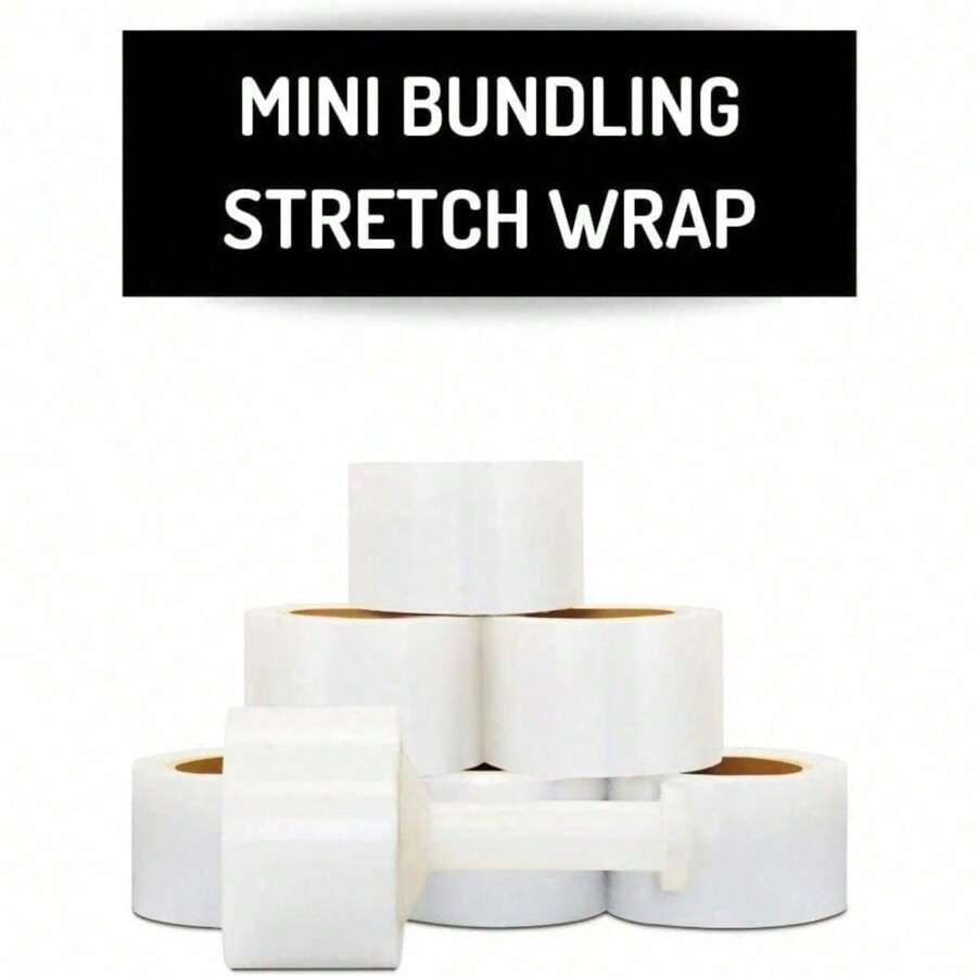 Banding Stretch Wrap Film Self-Adhering 3 Inch X 1000 Feet X 80 Gauge ...