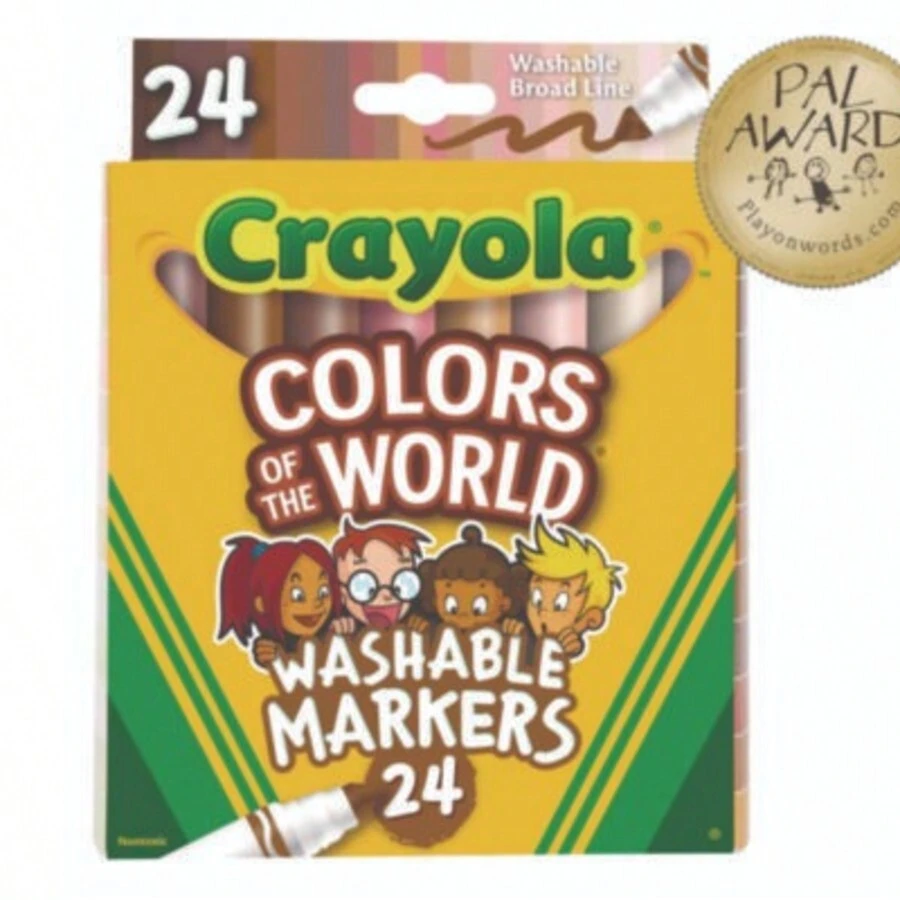 Colors Of The World Permanent Markers, Broad Bullet Tip, Assorted ...