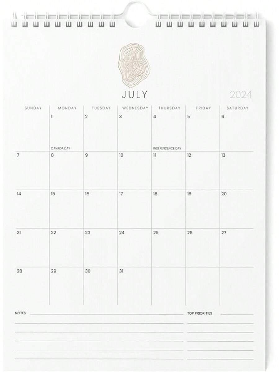 Karto Wall Calendar 2024-2025 - Vertical 8.5x11 Inch Runs Until ... Karto Wall Calendar 2024-2025 - Vertical 8.5x11 Inch Runs Until ...