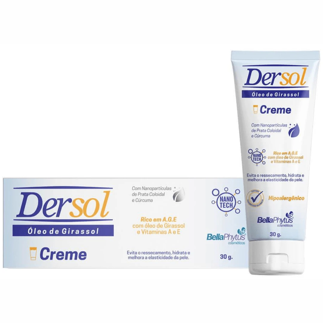 DERSOL CREME 30G - ÓLEO DE GIRASSOL | SHEIN Brasil
