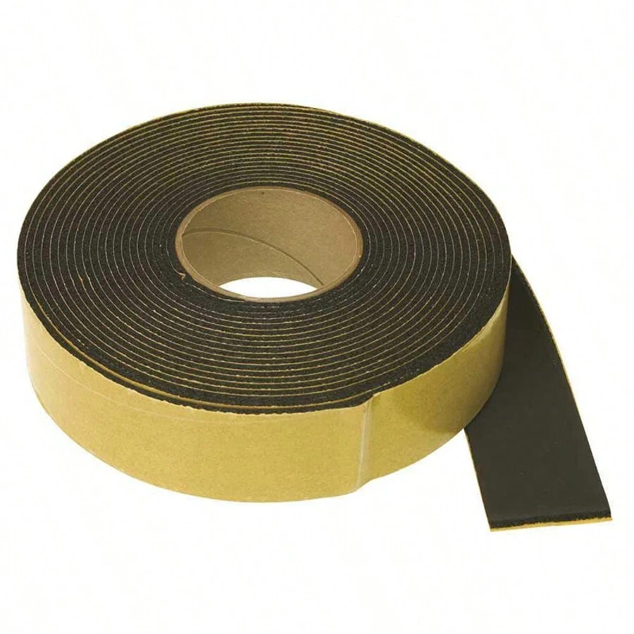 Self-Adhesive Neoprene Weather Stripping - High Density Foam Rubber ...