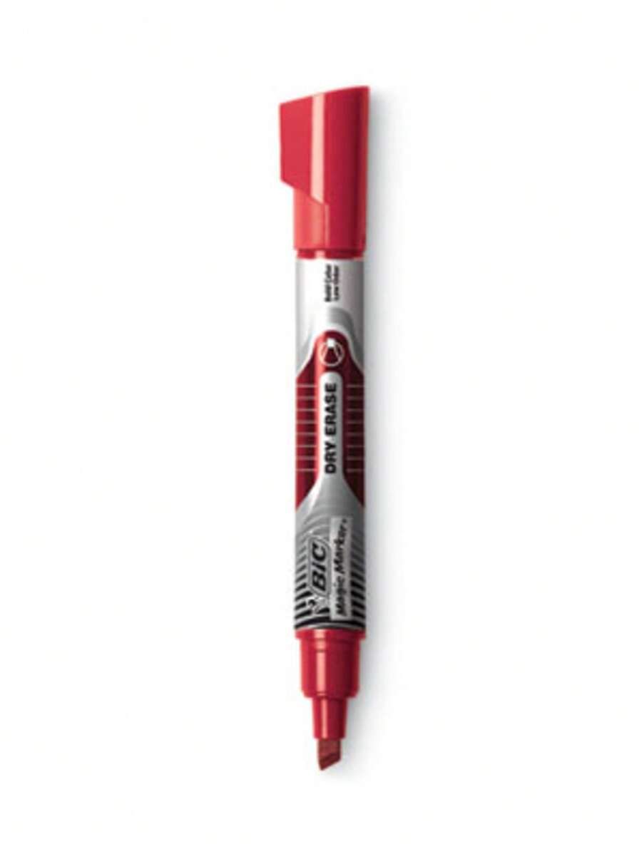 BIC Intensity Advanced Dry Erase Marker, Tank-Style, Broad Chisel Tip ...