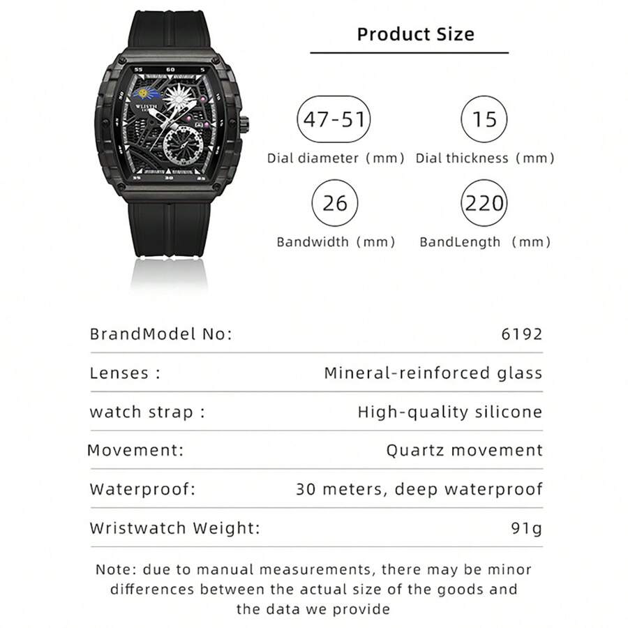 WLISTH Men Highly Attractive Level Fashion Super Cool Wine Barrel ...