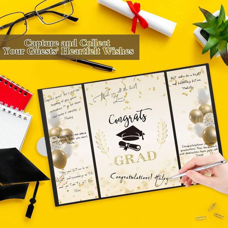 Class Of 2025 Graduation Signing Book: Celebrate Your Accomplishments ...
