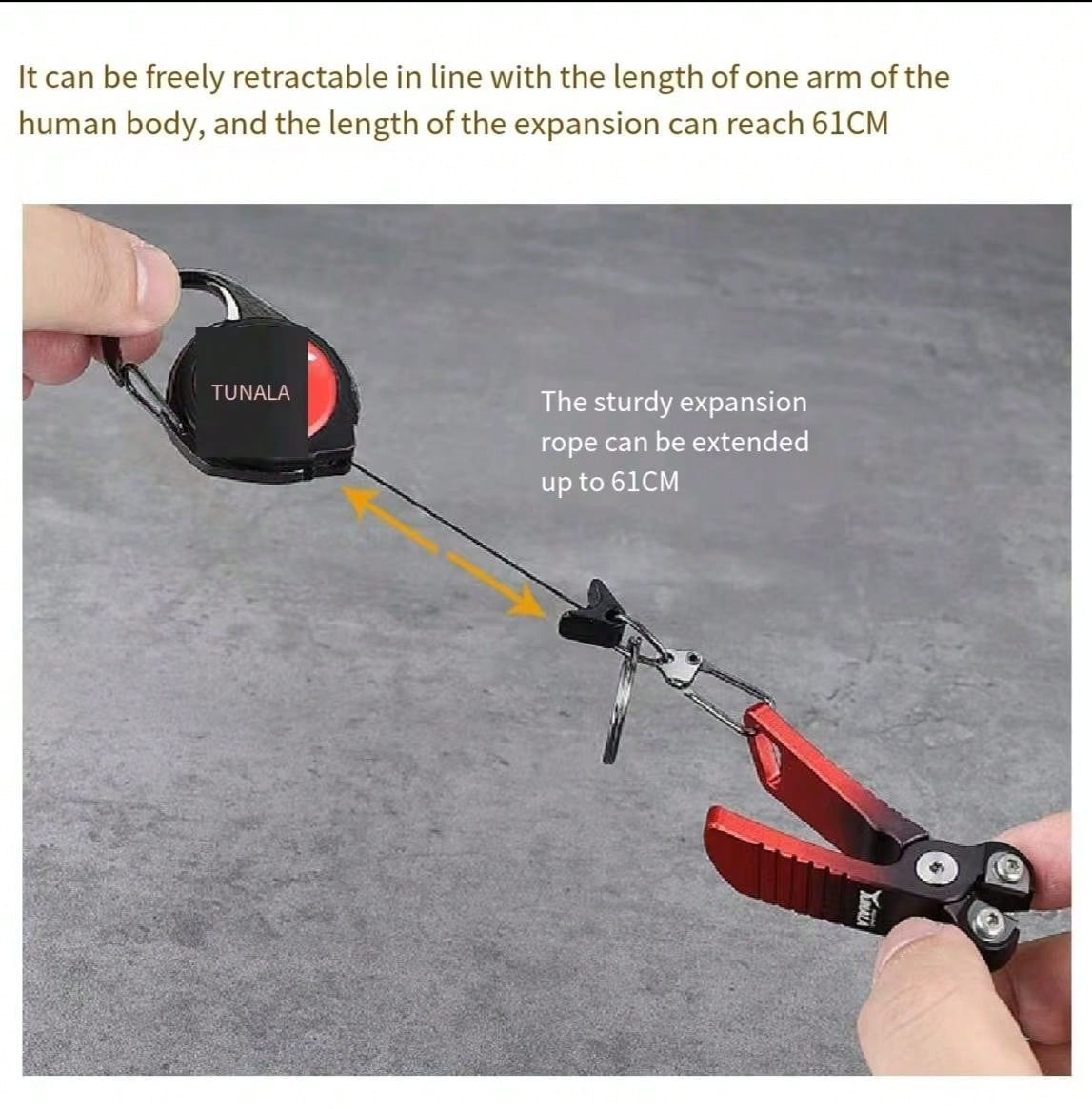 Simple Hot Hot Spreader Cable Extendable Quick Release Spring Clip Fly ...