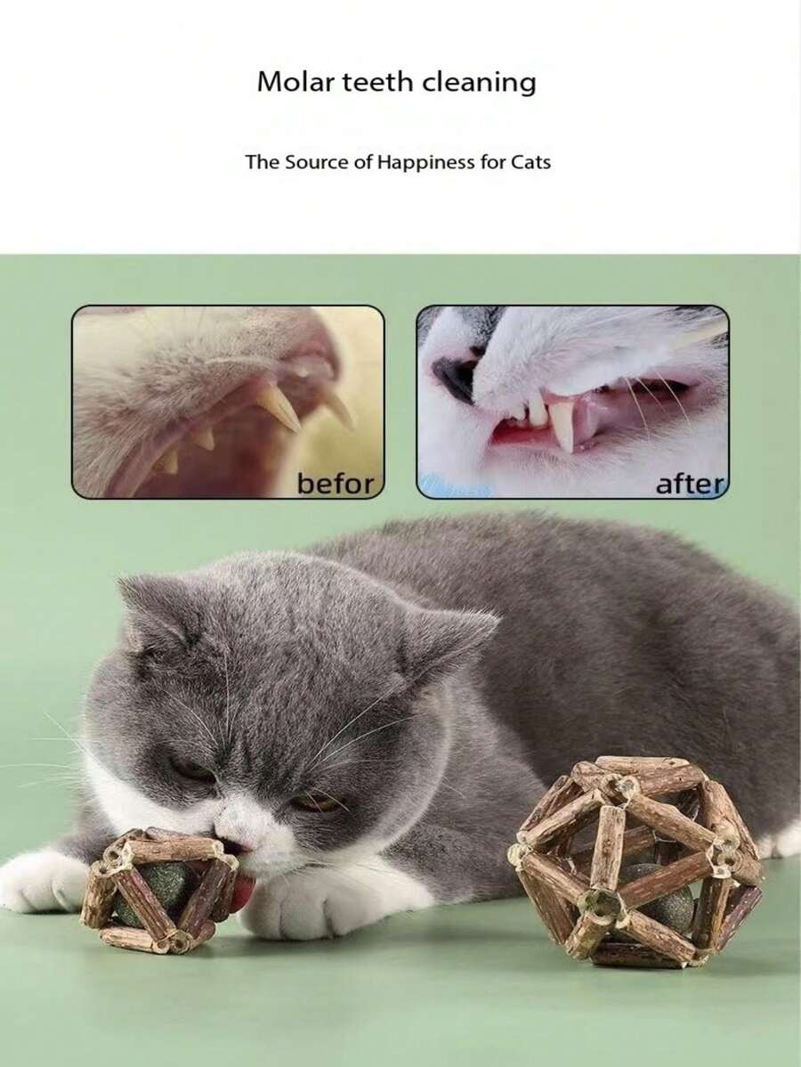 Cat Cat Toys - Valerian Root, Cat Chew Sticks, Matatabi Silvervine ...