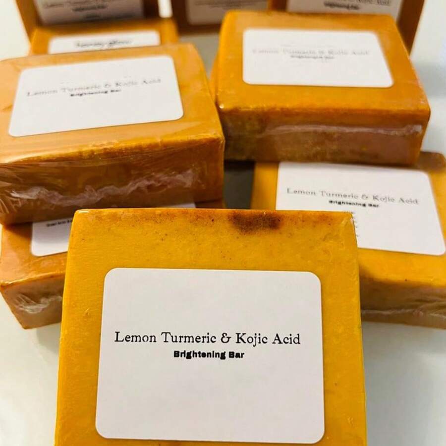 Natural Turmeric Face And Body Soap Bars | Mode en ligne | SHEIN FRANCE