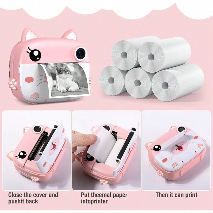 Mini Instant Camera Refill Print Paper,57mm Instant Camera Thermal ...
