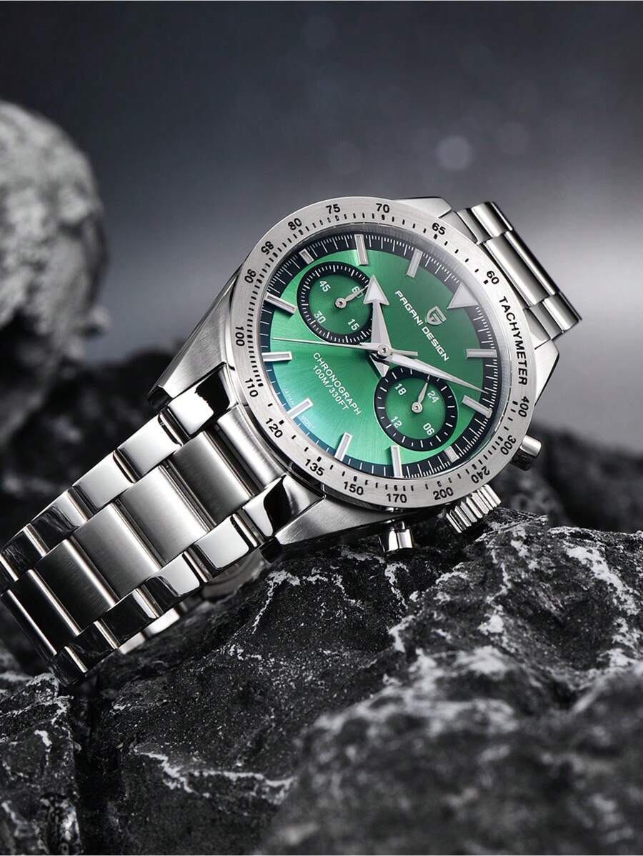 PAGANI DESIGN PAGANI DESIGN 2025 Męski zegarek kwarcowy Japonia VK64 Najlepsza luksusowa marka ...