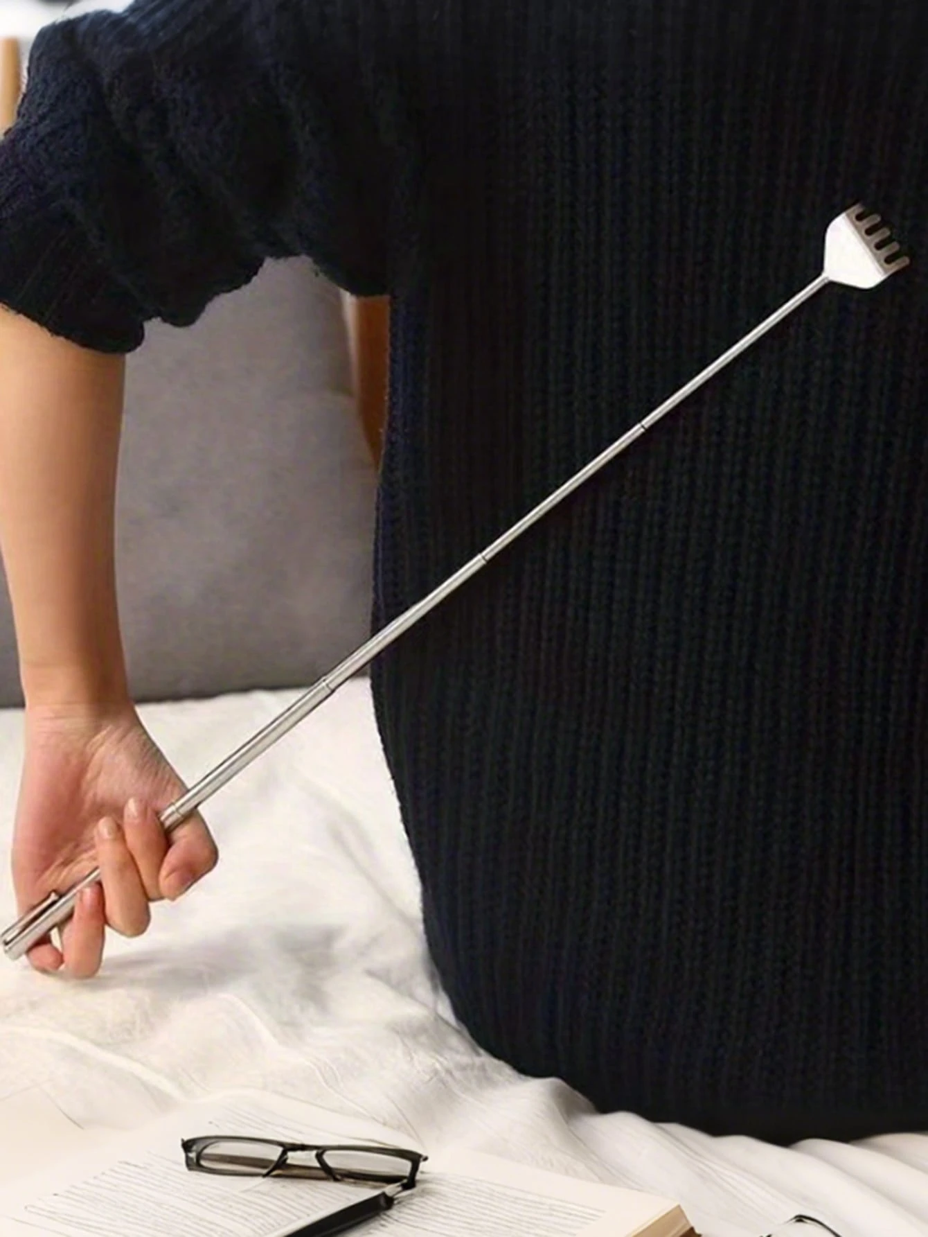 [Telescopic Anti-Itch Back Scratcher] Extendable Back Scratcher ...
