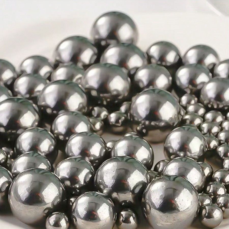 100pcs Carbon Steel Slingshot Ammo, Durable Steel Balls, Solid Round ...