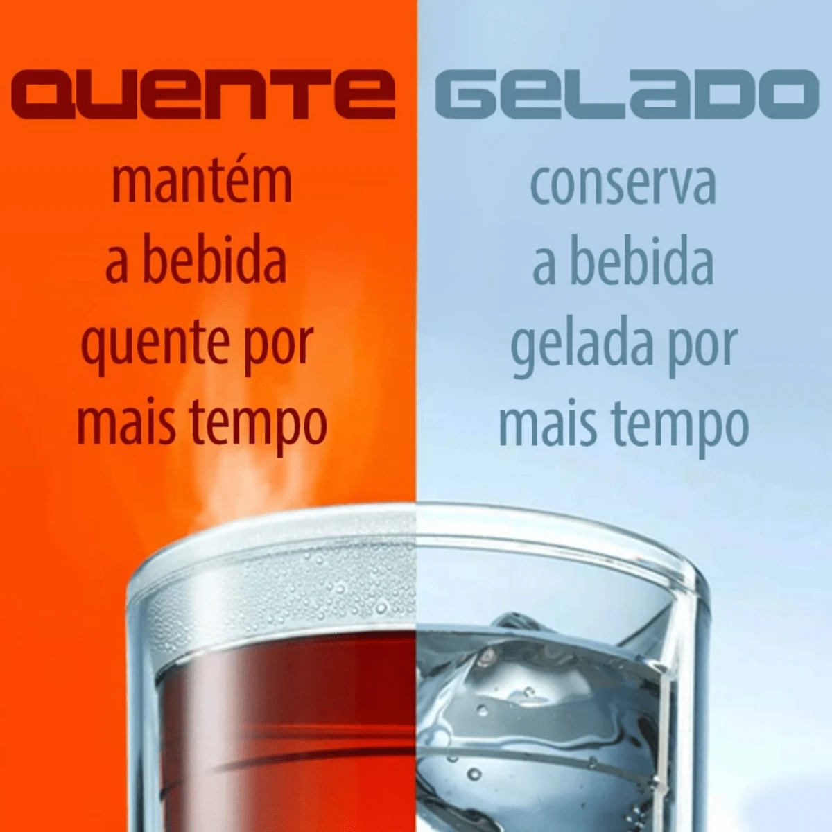 Copo Select Drink 400g Camada Parede Dupla Sua Bebida Quente ou Fria ...
