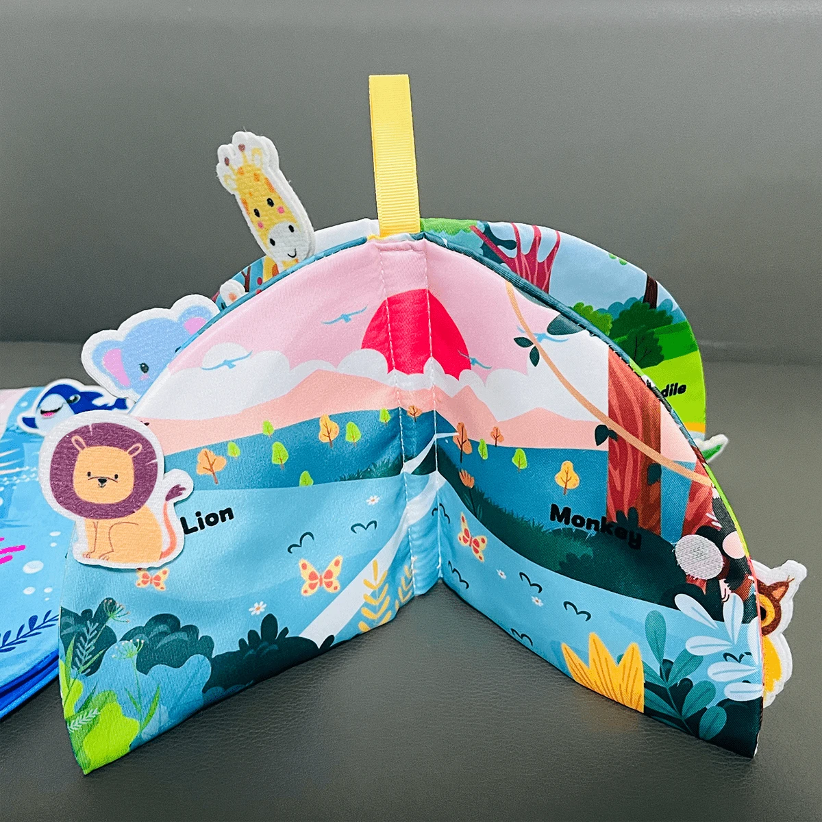 Kids Sensory Delight Soft Cloth Books - Touch, Feel, Crinkle, And ...